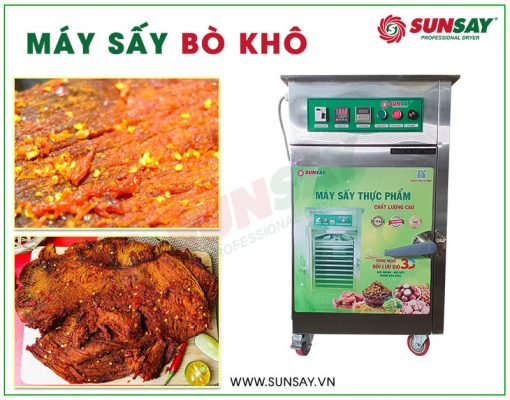 Máy sấy bò khô